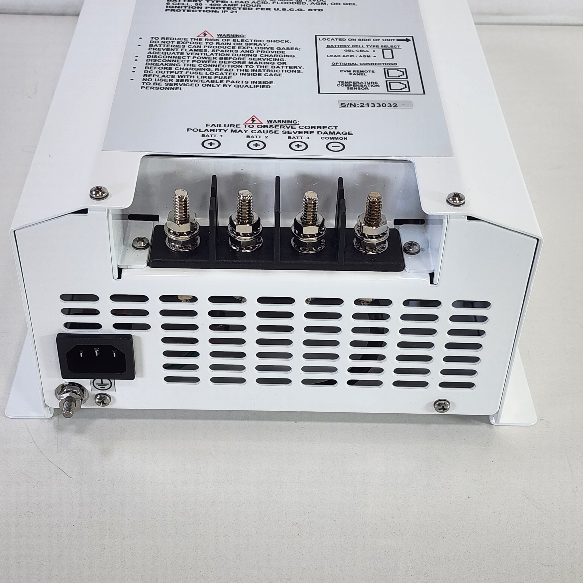 Newmar PT-40U Phase Three PT Series Battery Charger - 12V 40A - New Old ...