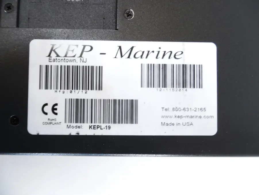 KEP Marine KEPL-19 Lite Series 19" Sunlight-Viewable Monitor *Bench ...