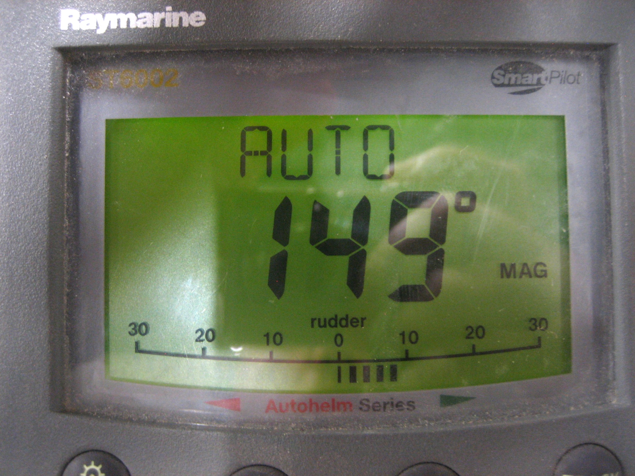 Raymarine-ST6002/E12100-P Autopilot Control Head-Flush Mount Version ...