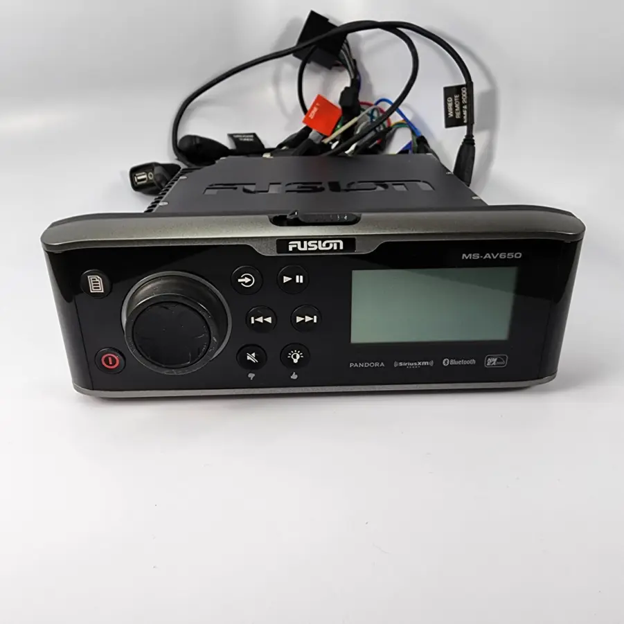 Fusion MS-AV650 Marine Entertainment System with DVD/CD Player - Tested ...