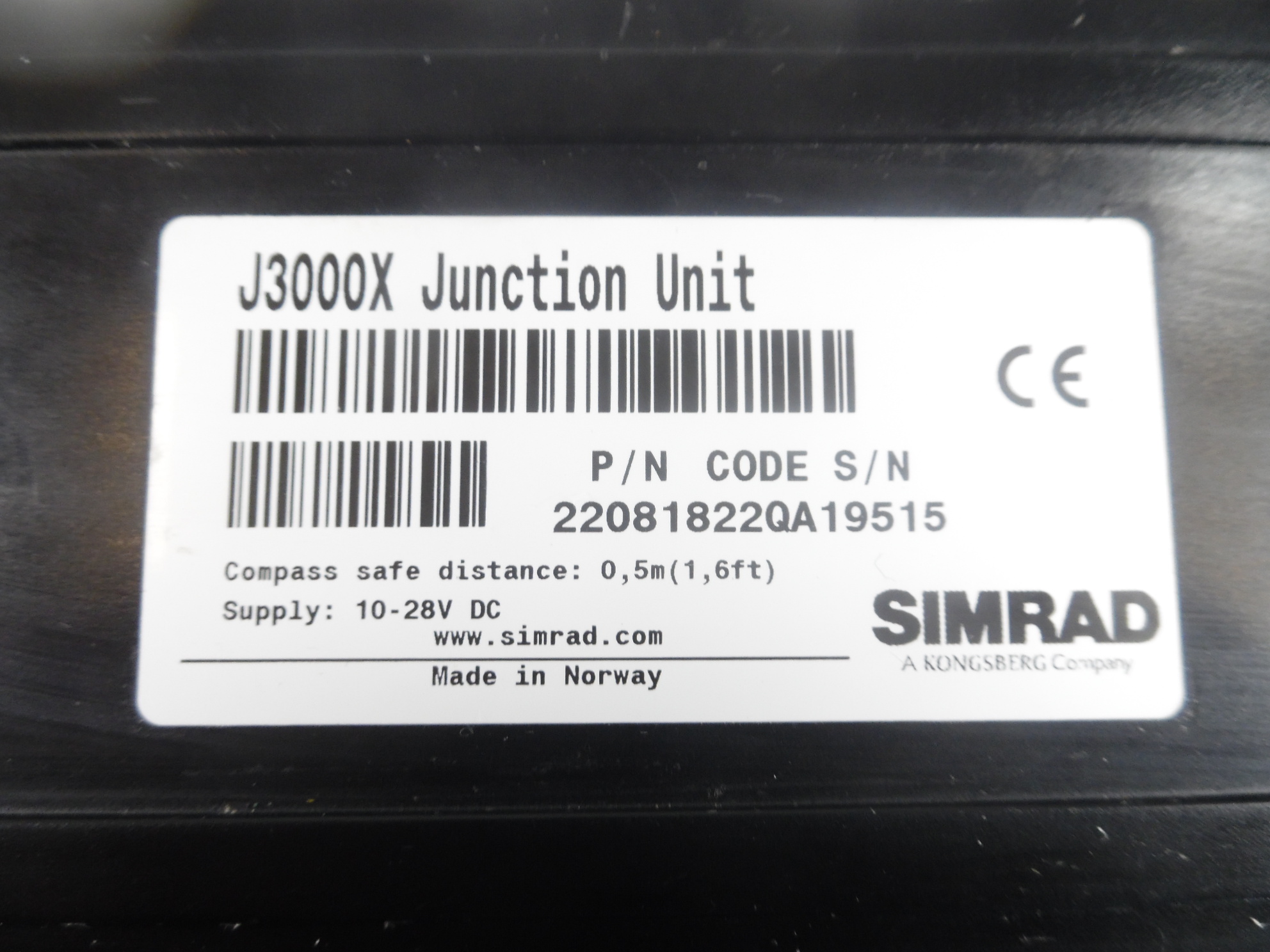 Simrad Robertson J3000X Autopilot Course Computer PN/22081822 - Max ...
