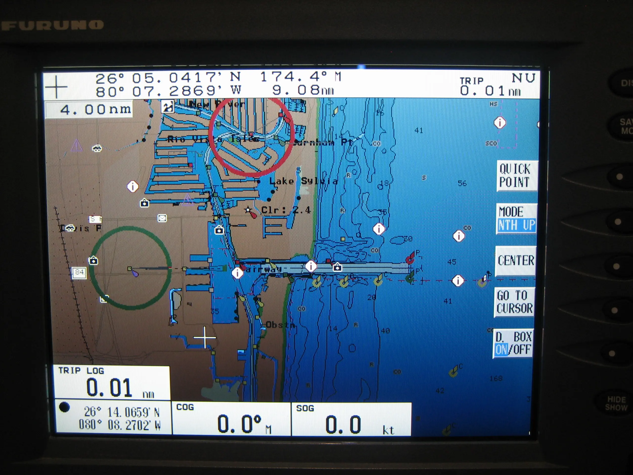 Furuno RDP-149 10.4" Navnet VX2 C-MAP Display - LED VERSION - Excellent ...