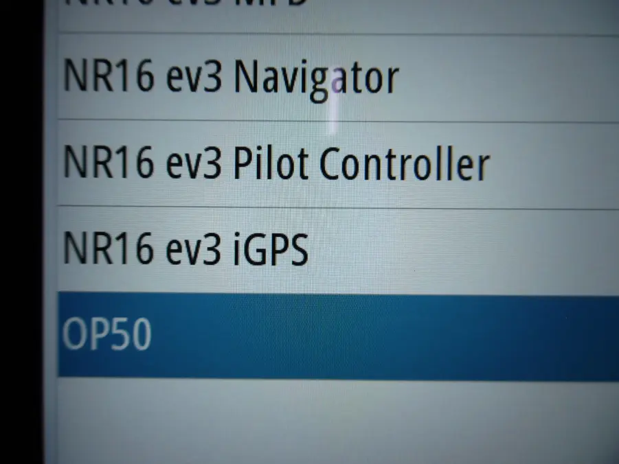 Simrad OP50 Remote Portrait 000-12364-001 (USED) In Good Condition - Max Marine Electronics