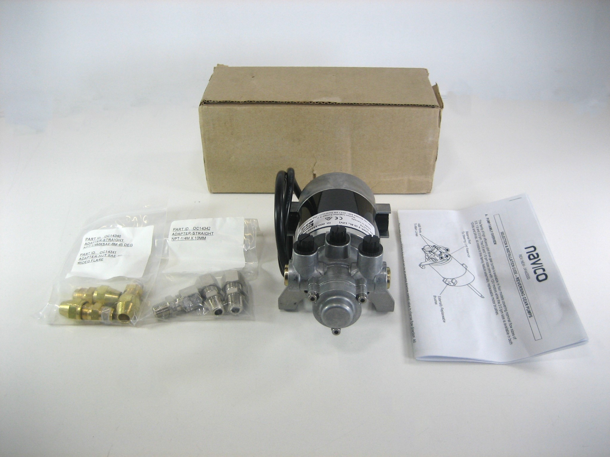 Navico/B&G/Simrad/Lowrance Pump-2 12V Reversible Hydraulic Autopilot ...