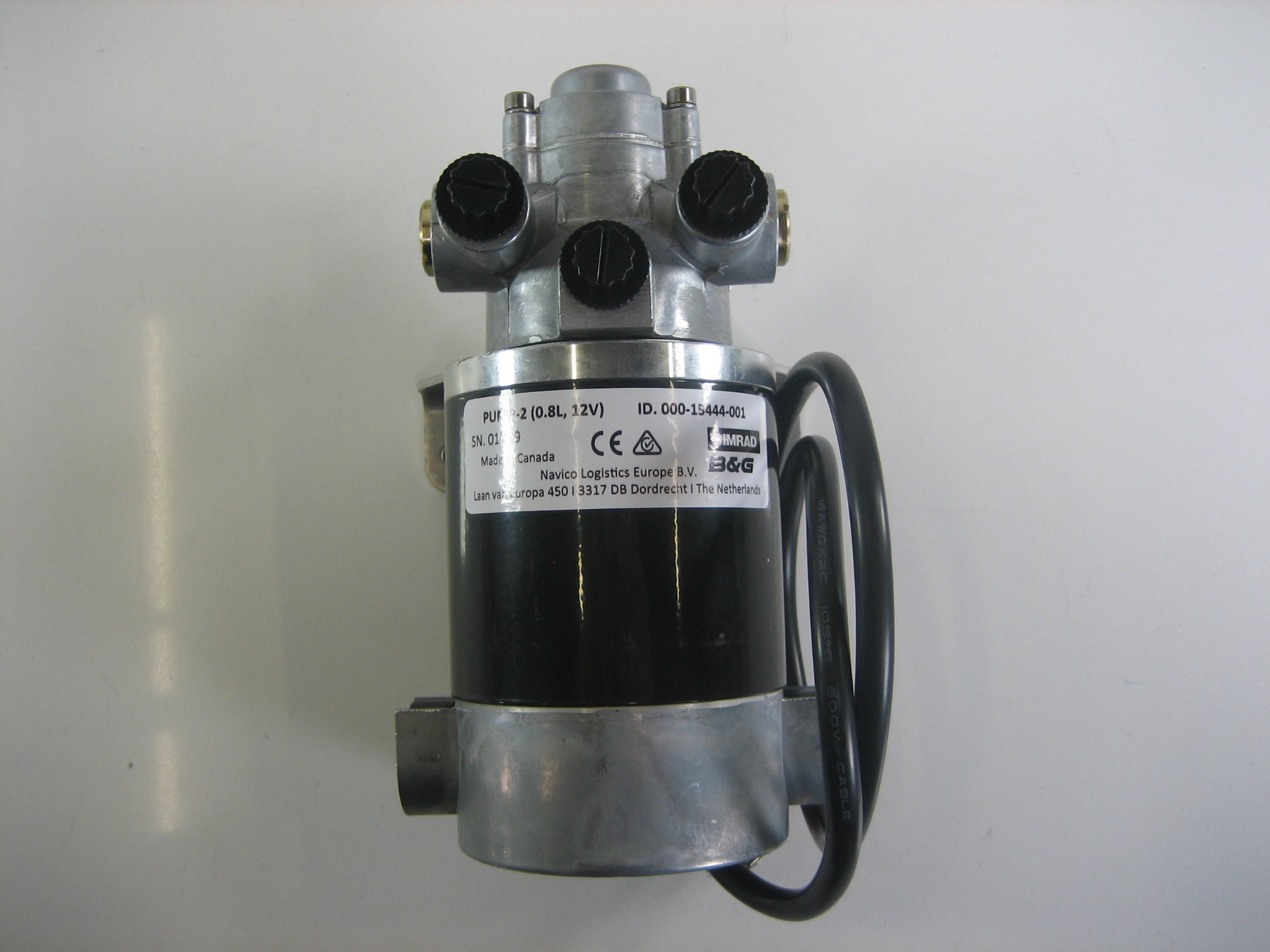 Navico/B&G/Simrad/Lowrance Pump-2 12V Reversible Hydraulic Autopilot ...