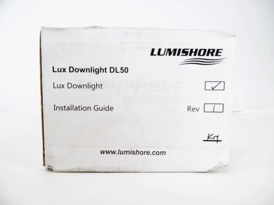 Lumishore LUX Downlight DL50 (60-0391) - White *NEW OLD STOCK* - Max ...