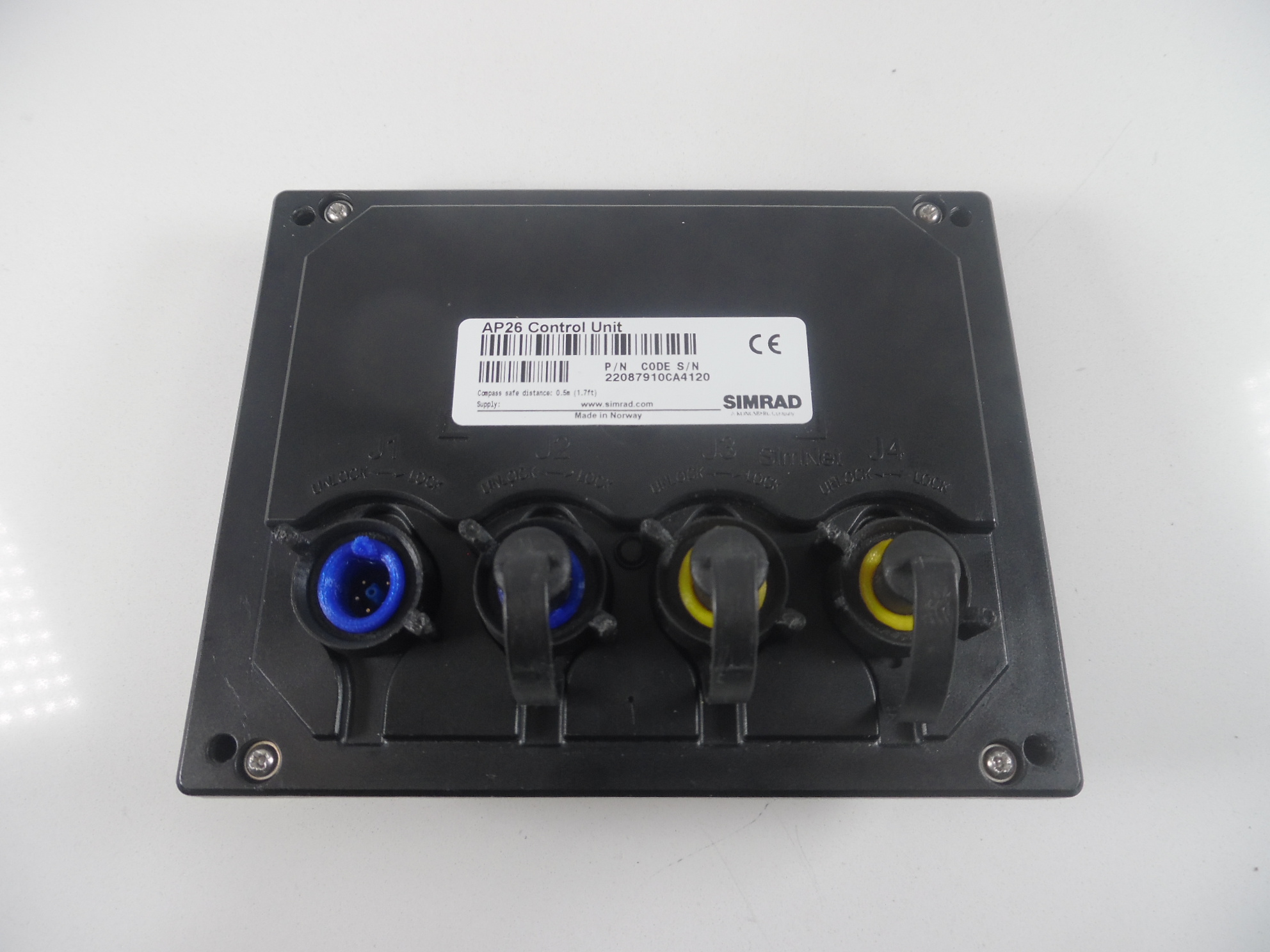 Simrad AP26 Autopilot Control Head 22087910/MME Refurbished - Max ...