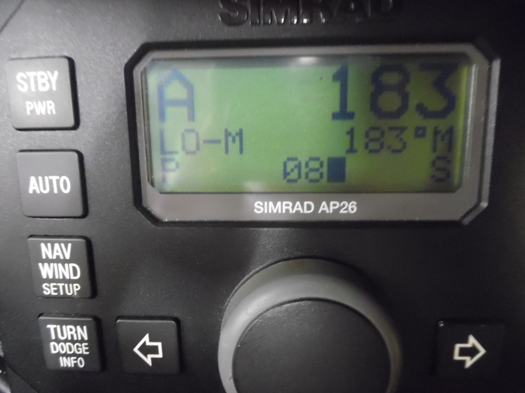 Simrad AP26 Autopilot Control Head 22087910/MME Refurbished - Max ...