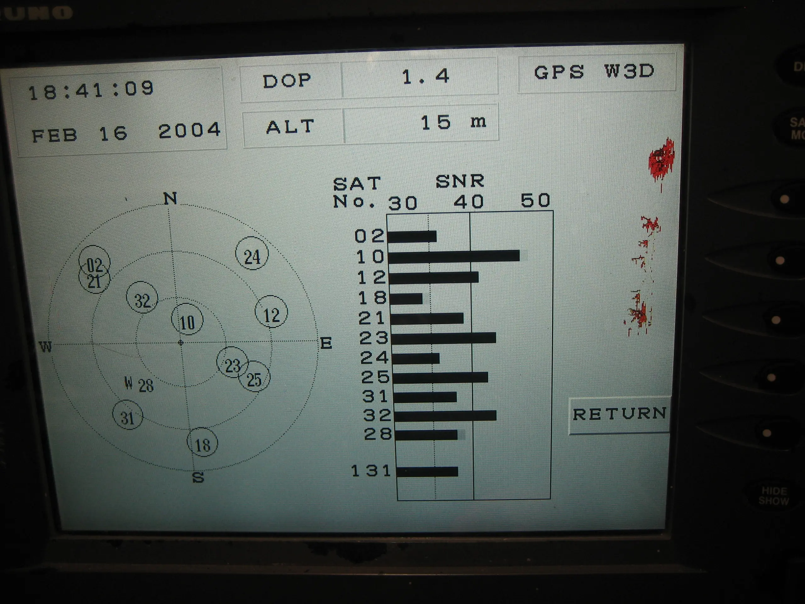 Furuno GP-320B GPS ANTENNA FOR Navnet VX1 VX2 3D ~ TESTED - Max Marine ...