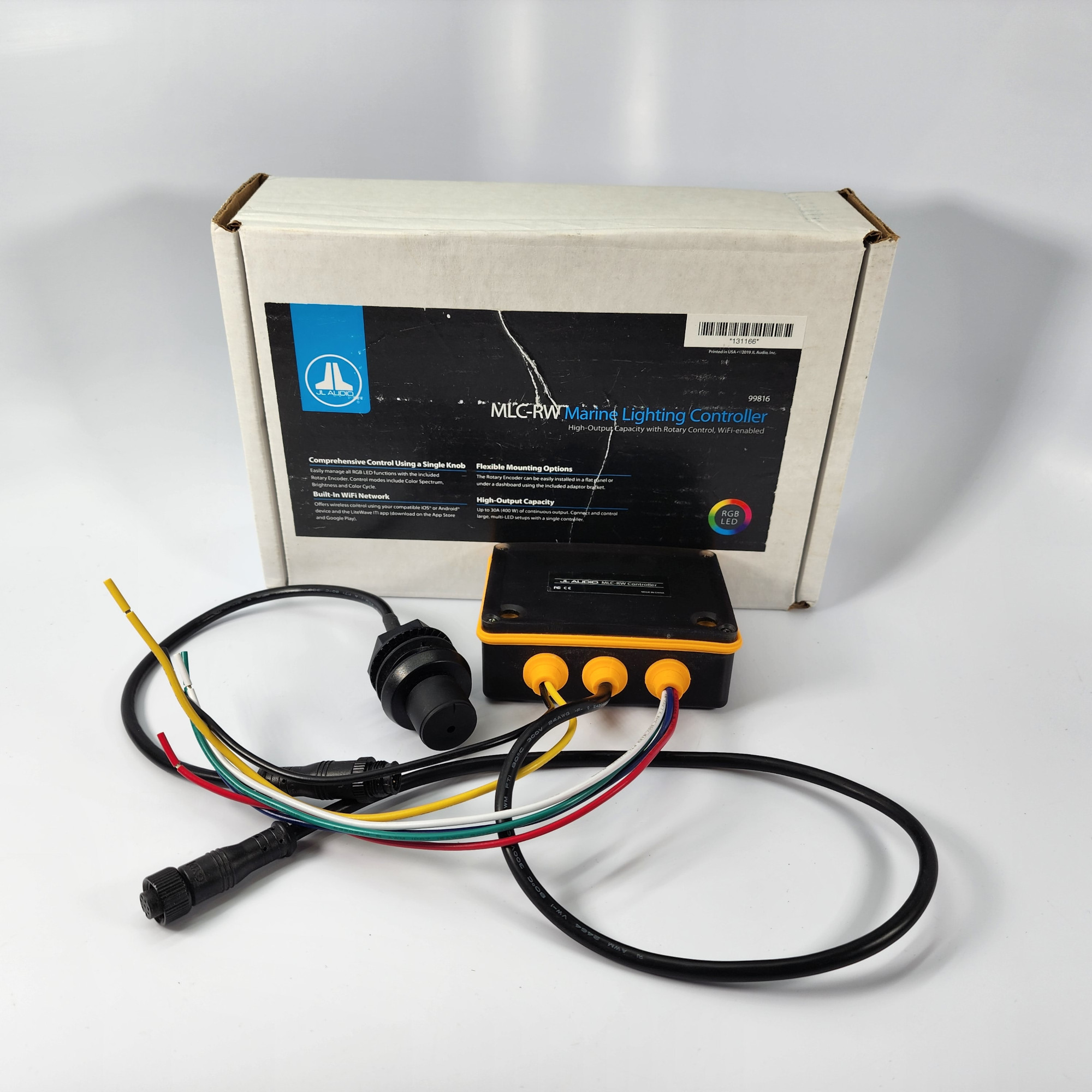 JL Audio MLC-RW Marine LED Lighting Controller with WiFi - New Open Box ...