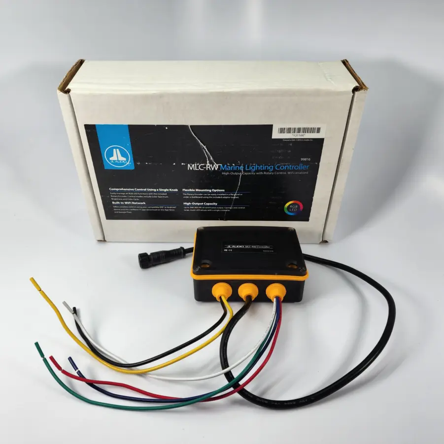 JL Audio MLC-RW Marine LED Lighting Controller with WiFi - New Open Box ...