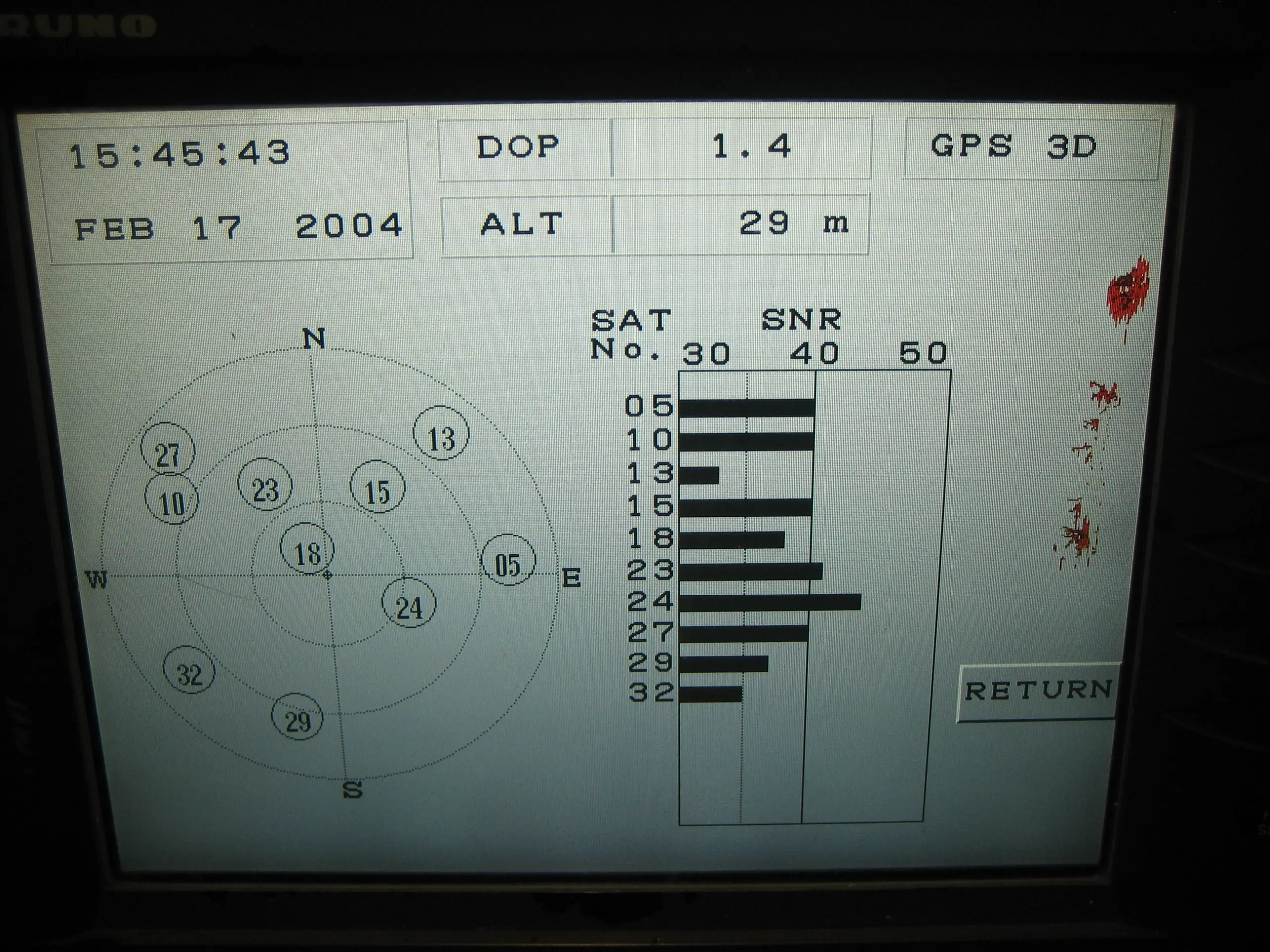 Furuno GP-320B GPS ANTENNA FOR Navnet VX1 VX2 3D - TESTED! - Max Marine ...