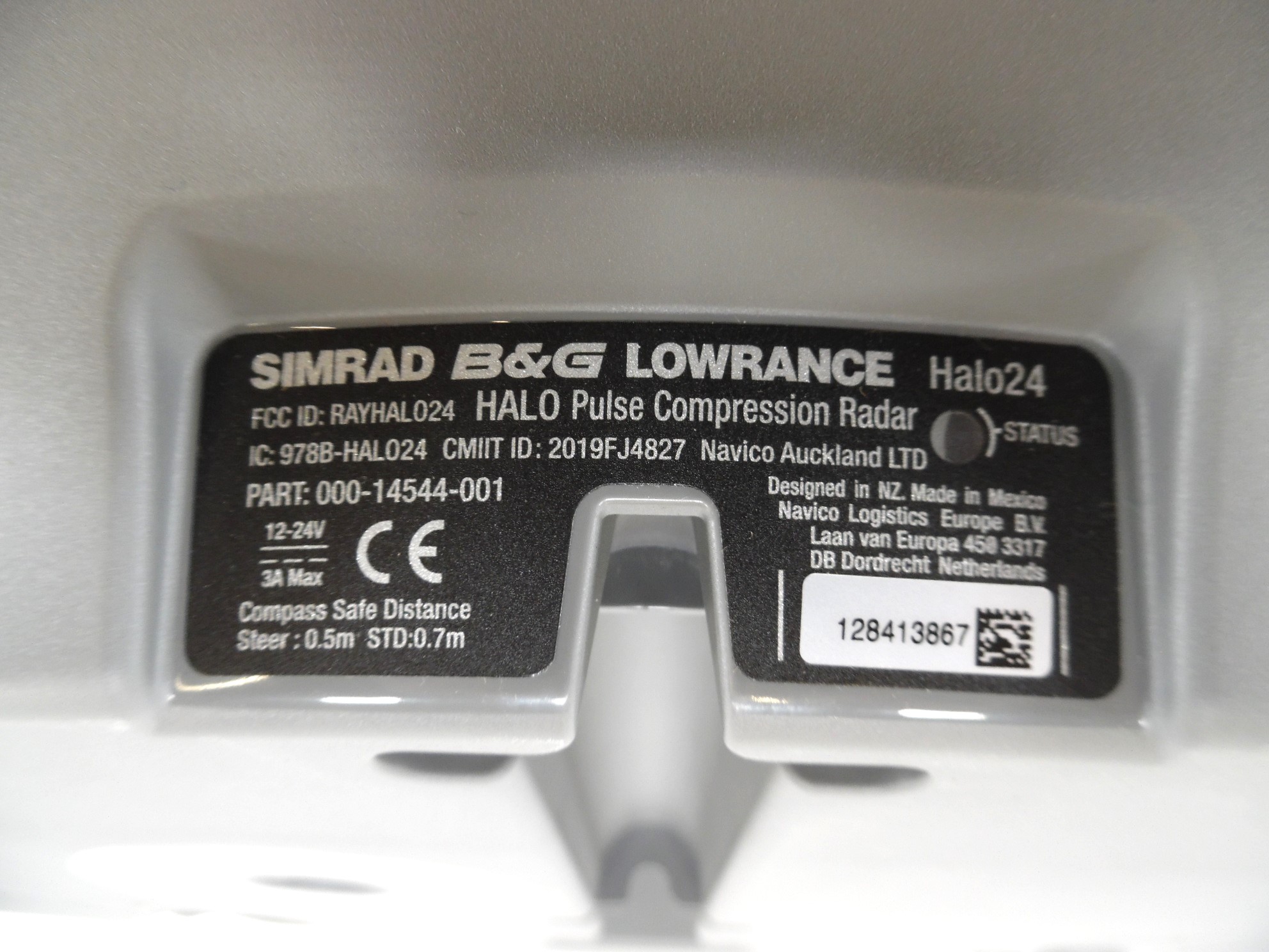 Simrad Halo24 Pulse Compression Dome Radar (000-14544-001) NEW Zero ...