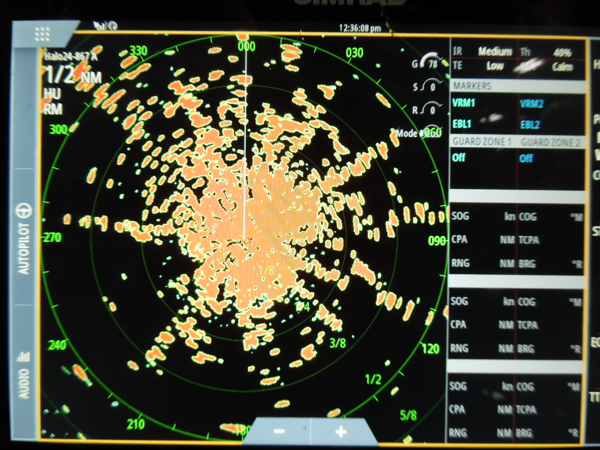 Simrad Halo24 Pulse Compression Dome Radar (000-14544-001) NEW Zero ...
