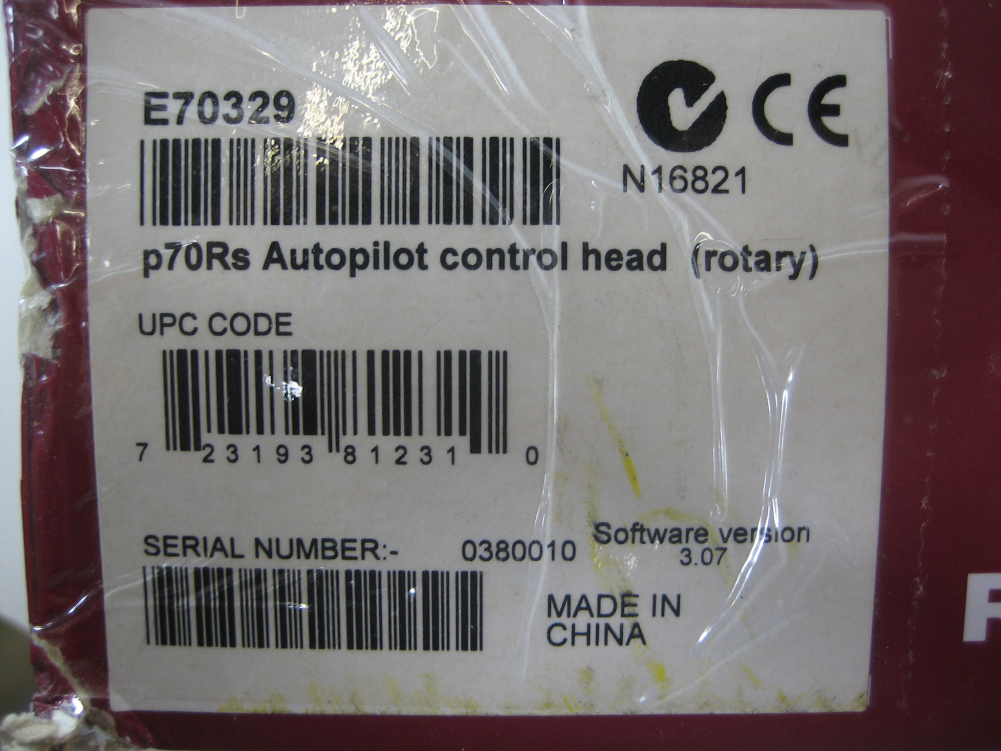 Raymarine/P70RS Autopilot Control Head/New Open Box - Max Marine ...