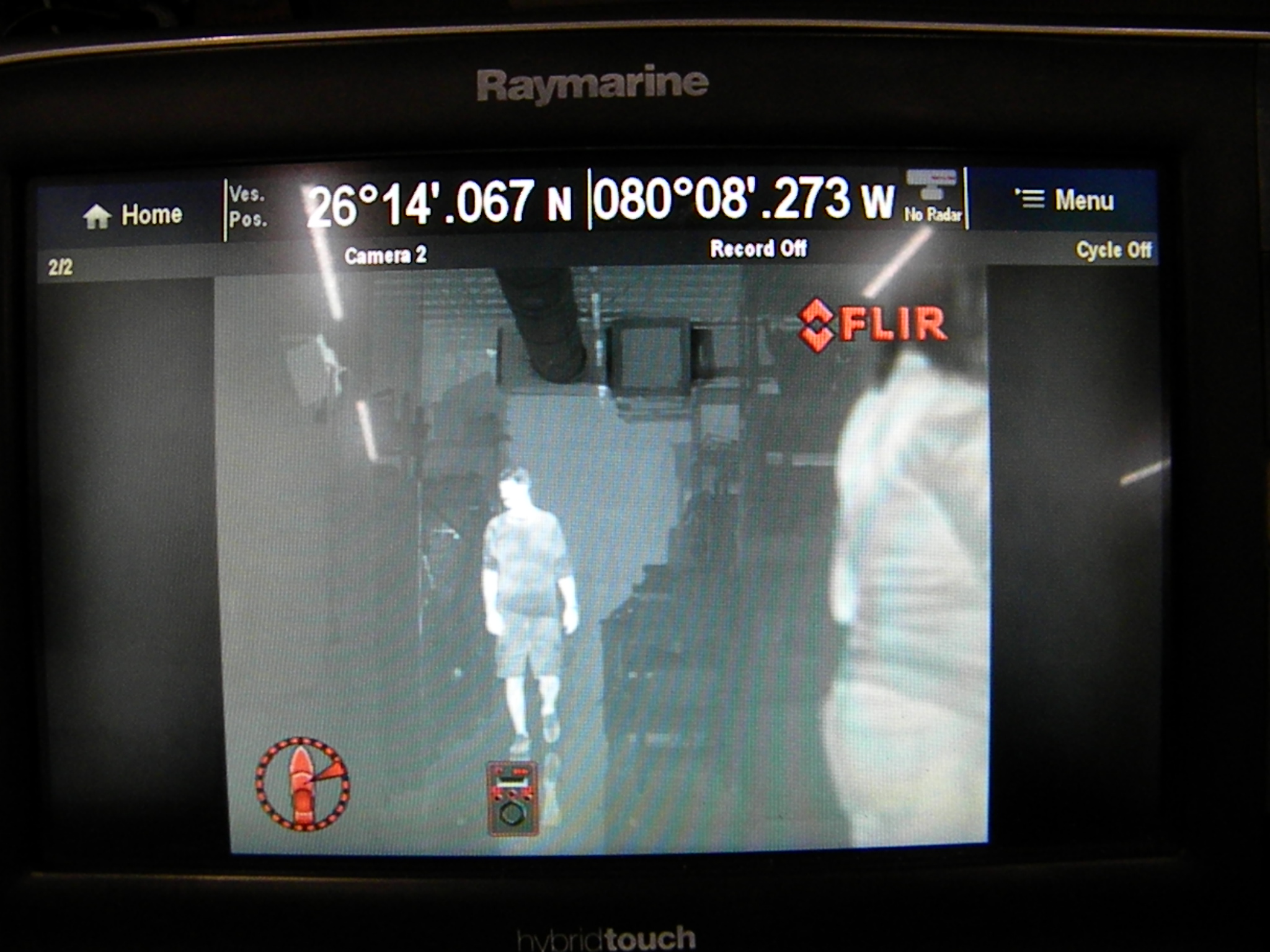 Raymarine FLIR T-Series T450 Dual Payload Thermal Imaging Camera ...