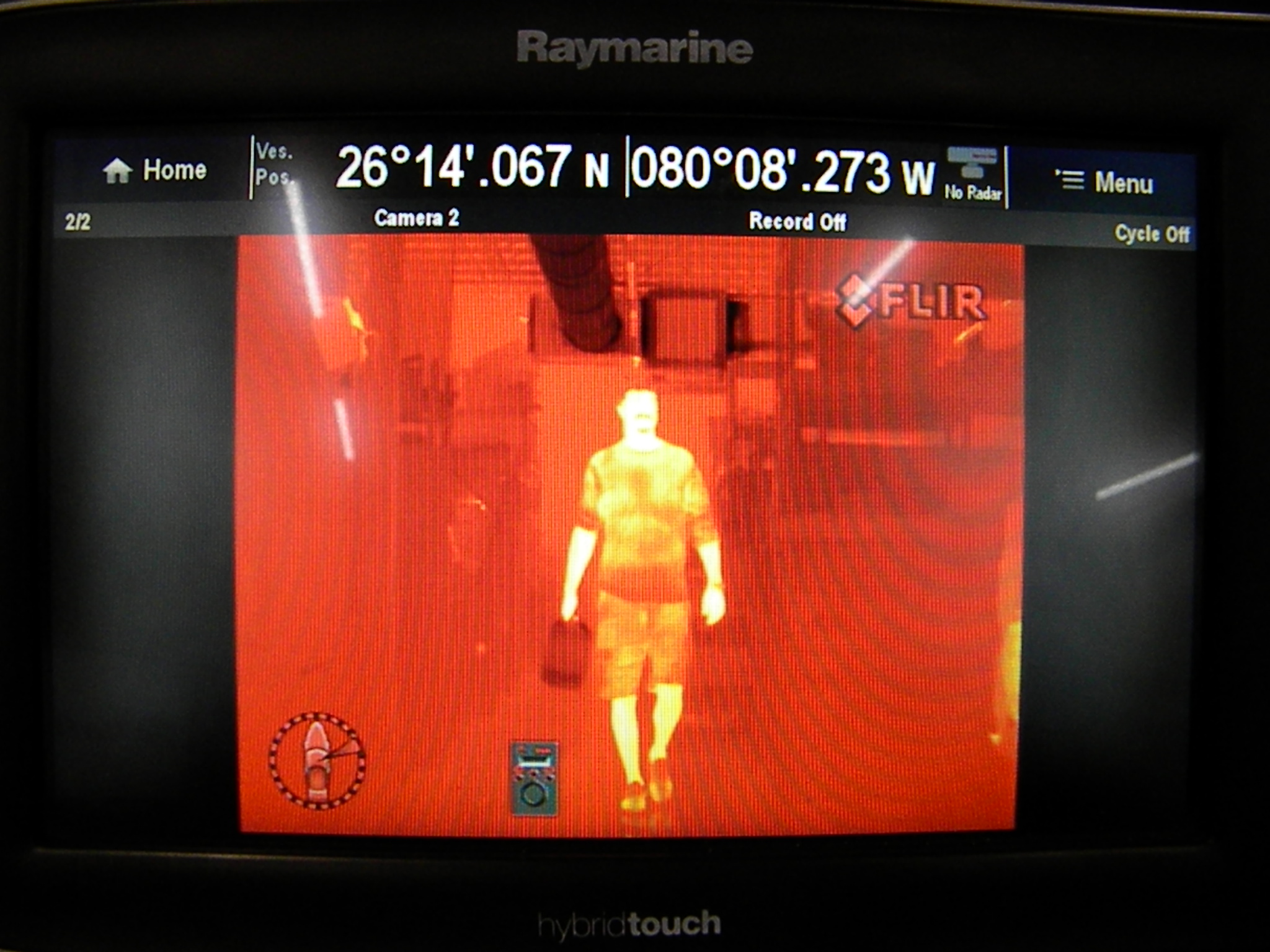 Raymarine FLIR T-Series T450 Dual Payload Thermal Imaging Camera ...