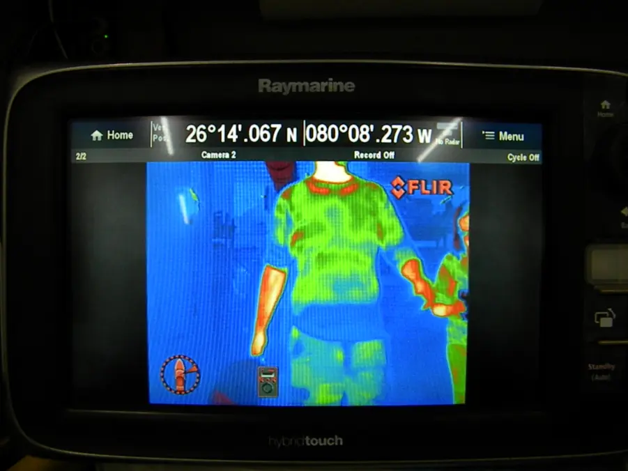 Raymarine FLIR T-Series T450 Dual Payload Thermal Imaging Camera ...