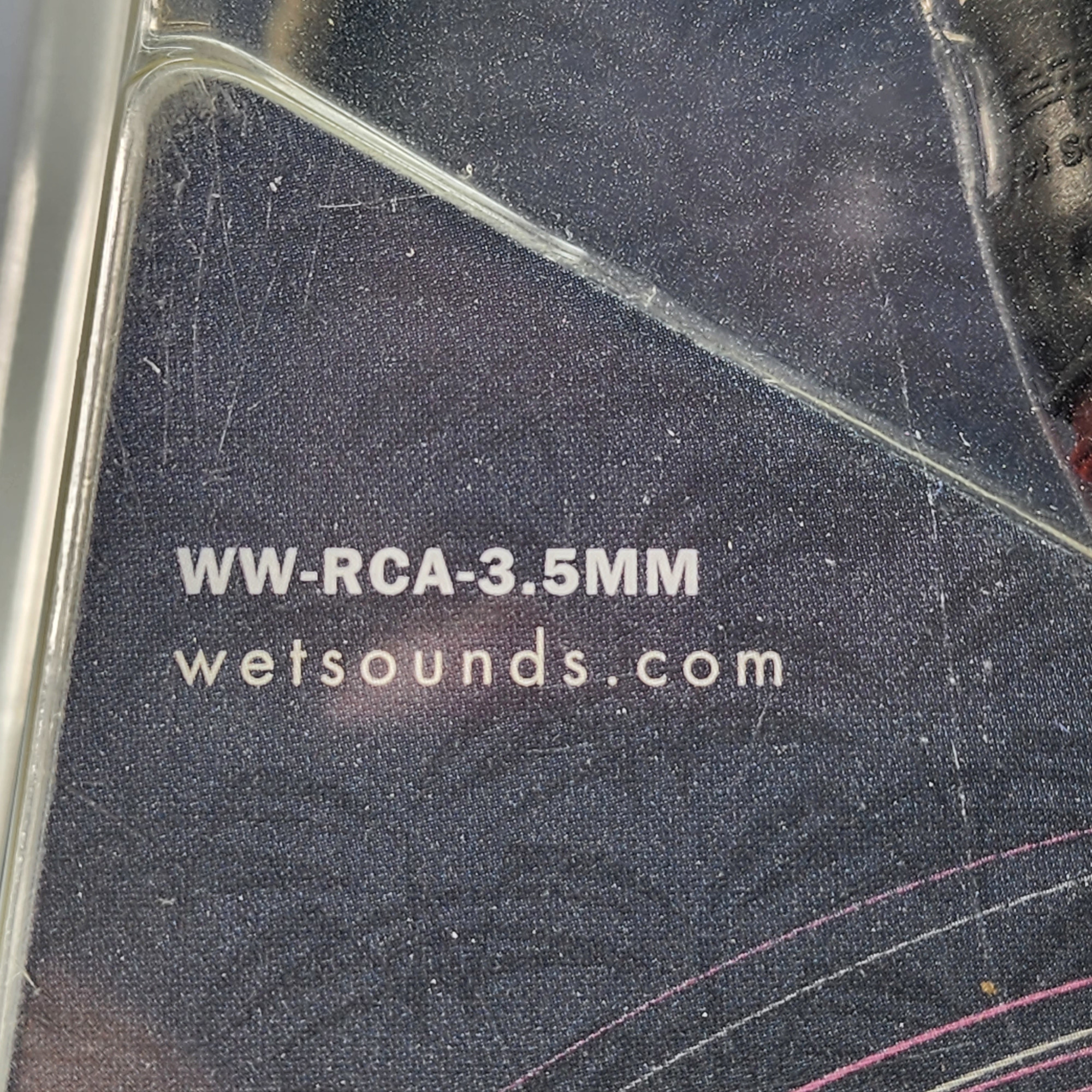 Wet Sounds WW-RCA-3.5mm 2-ft RCA to 3.5MM Quad Shielded RCA Adapter ...