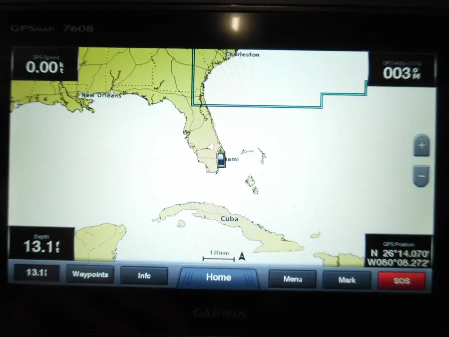 Garmin GPSmap 7608 W/ Suncover Tested Good! (90 Day Warr!) - Max Marine ...