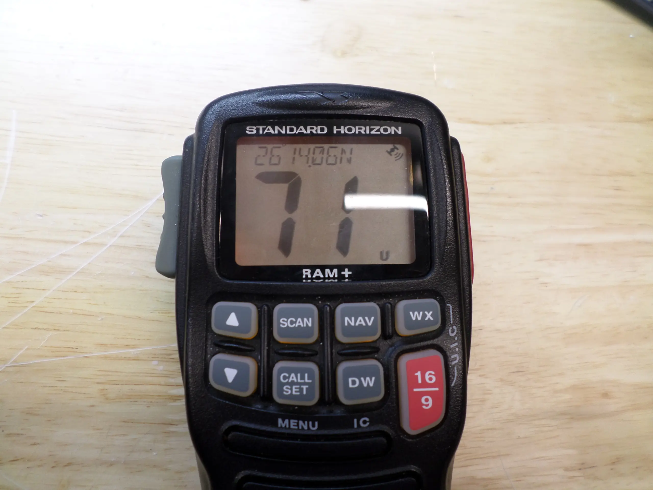 Standard Horizon CMP25 RAM+ Smart Handset for GX3500 PS1000 VHFs - Max ...