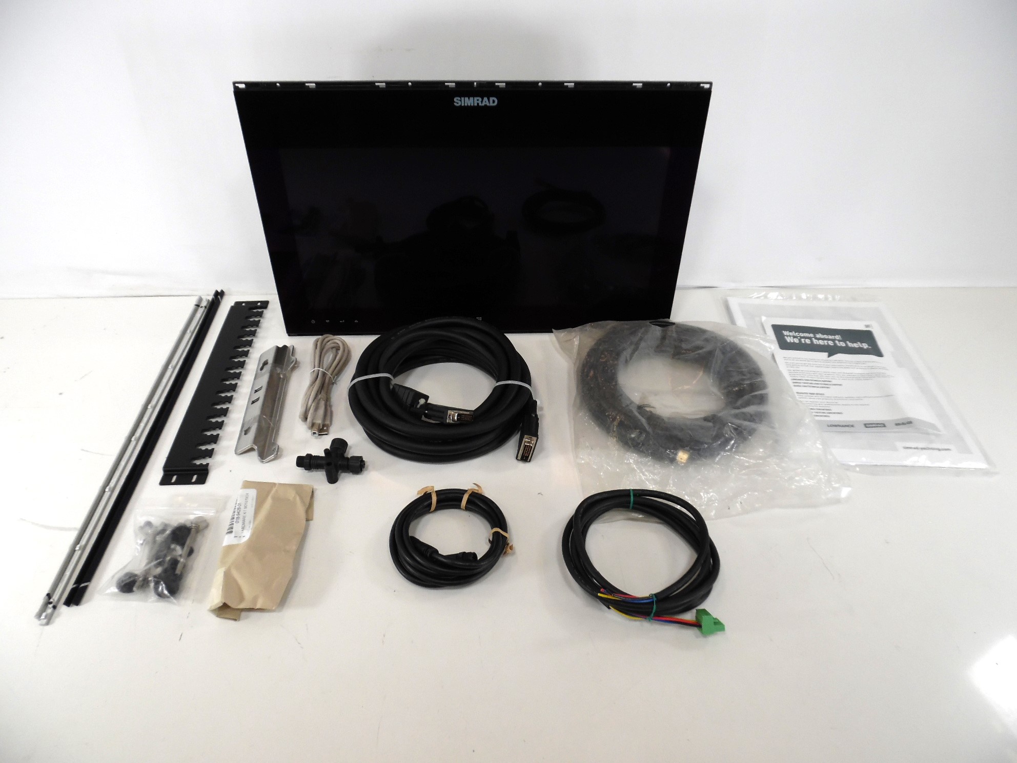 Simrad MO19-T 19″ Touch Screen Monitor f/ NSO Evo2 Glass Bridge TESTED ...