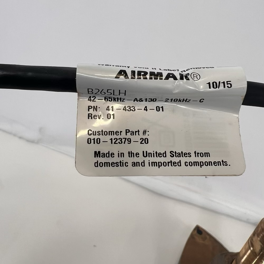Airmar B265LH 1kw CHIRP Low High Thru Hull Transducer with 12-pin ...