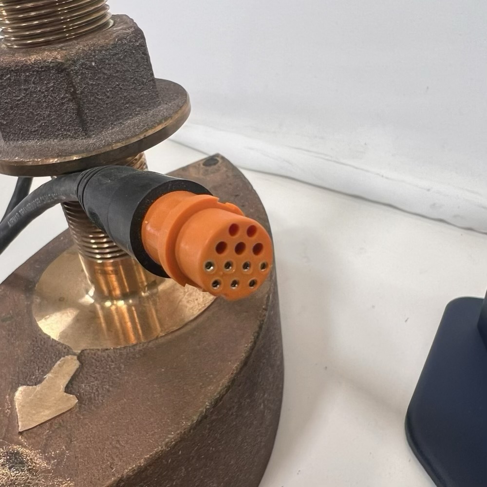 Airmar B265LH 1kw CHIRP Low High Thru Hull Transducer with 12-pin ...
