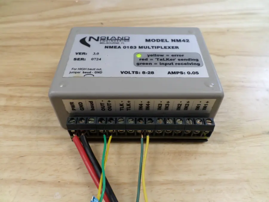 Noland Engineering NM42 NMEA 0183 Multiplexer - Max Marine Electronics