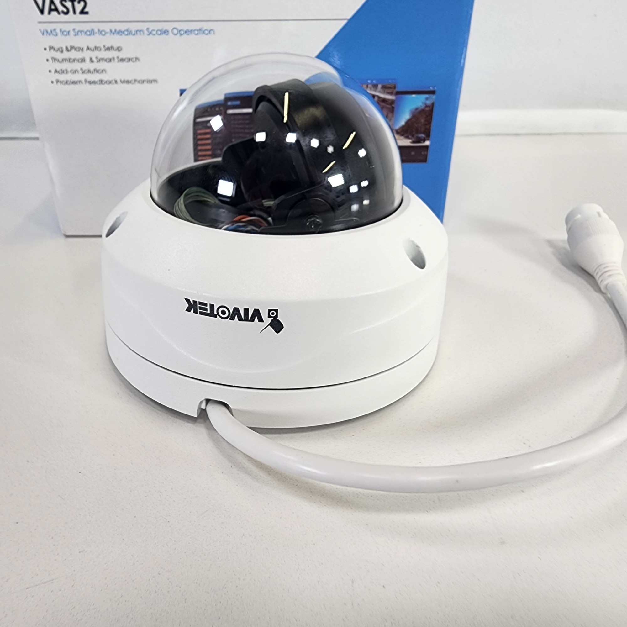 Vivotek FD9360-H H.265 2MP Fixed Dome IR Network Camera - White - New Open Box - Max Marine ...