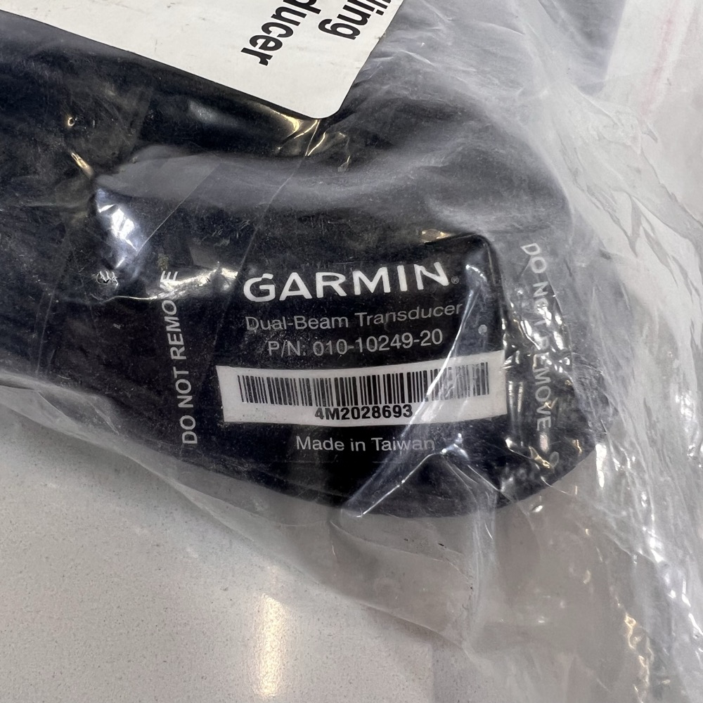 Garmin 010-10249-20 200/77 kHz Transom or Trolling Motor Mount Dual ...