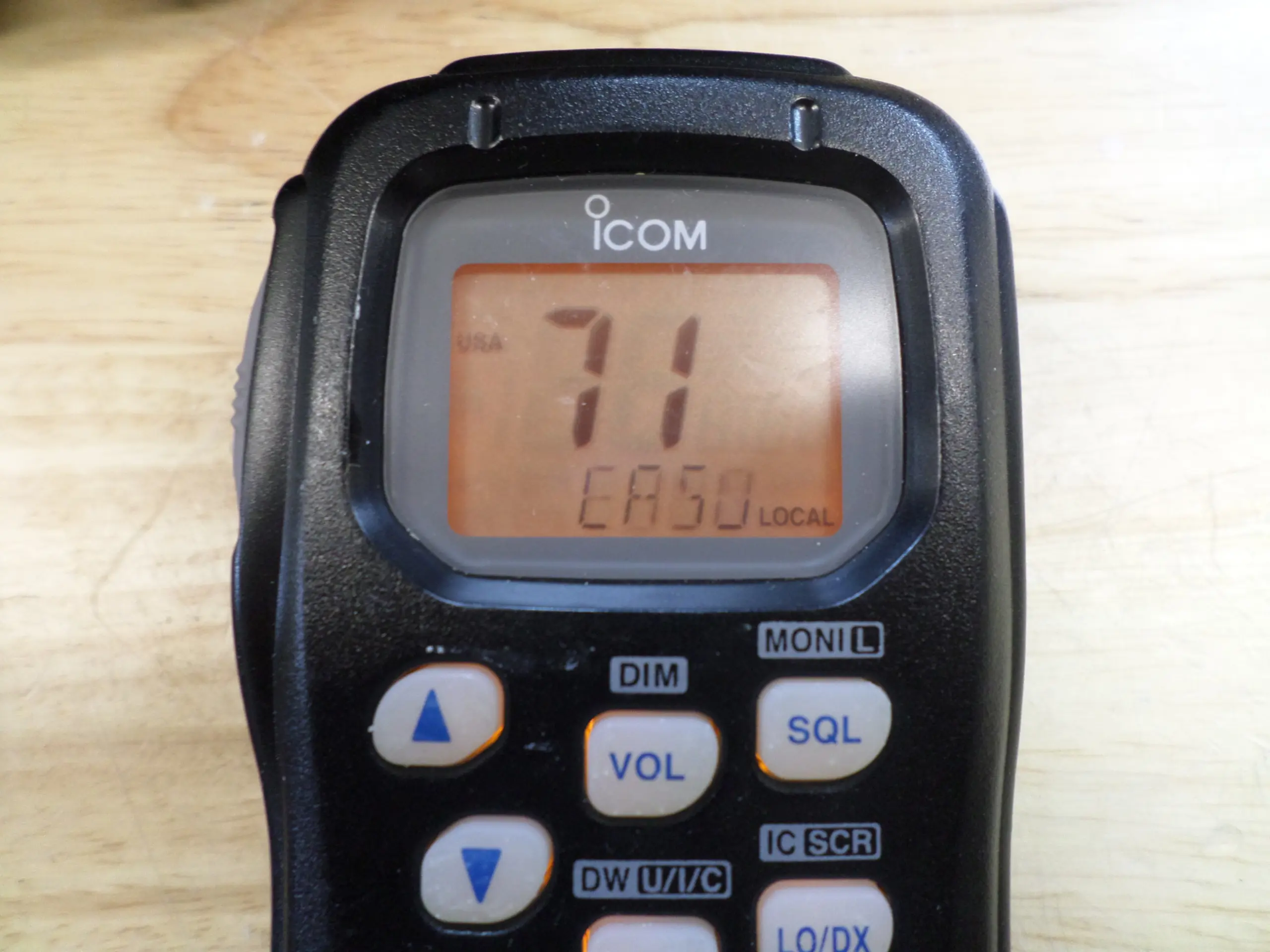 ICOM HM-127B Commandmic I Remote Second Station Handset for M602, M504 ...