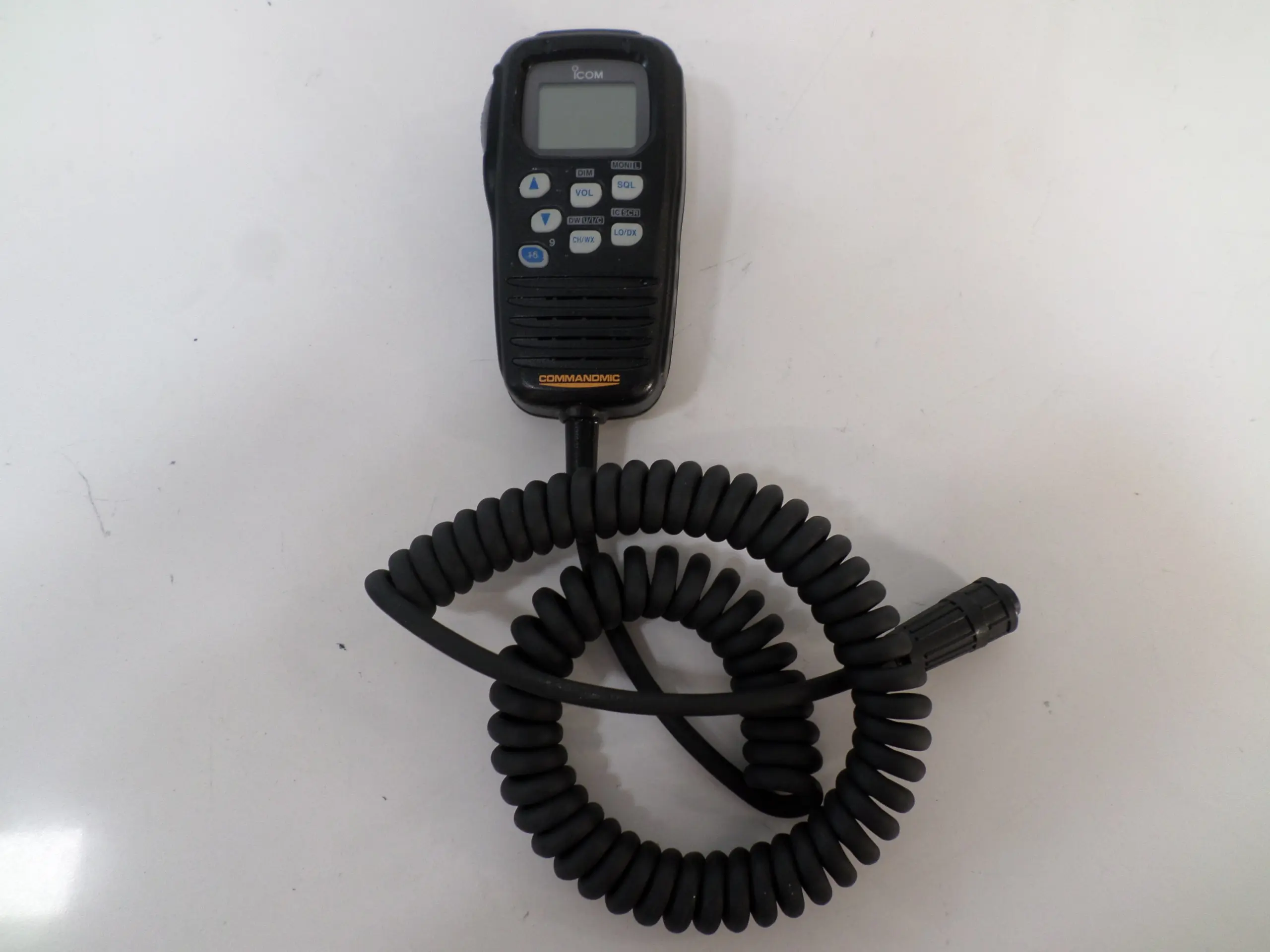 ICOM HM-127B Commandmic I Remote Second Station Handset for M602, M504 ...