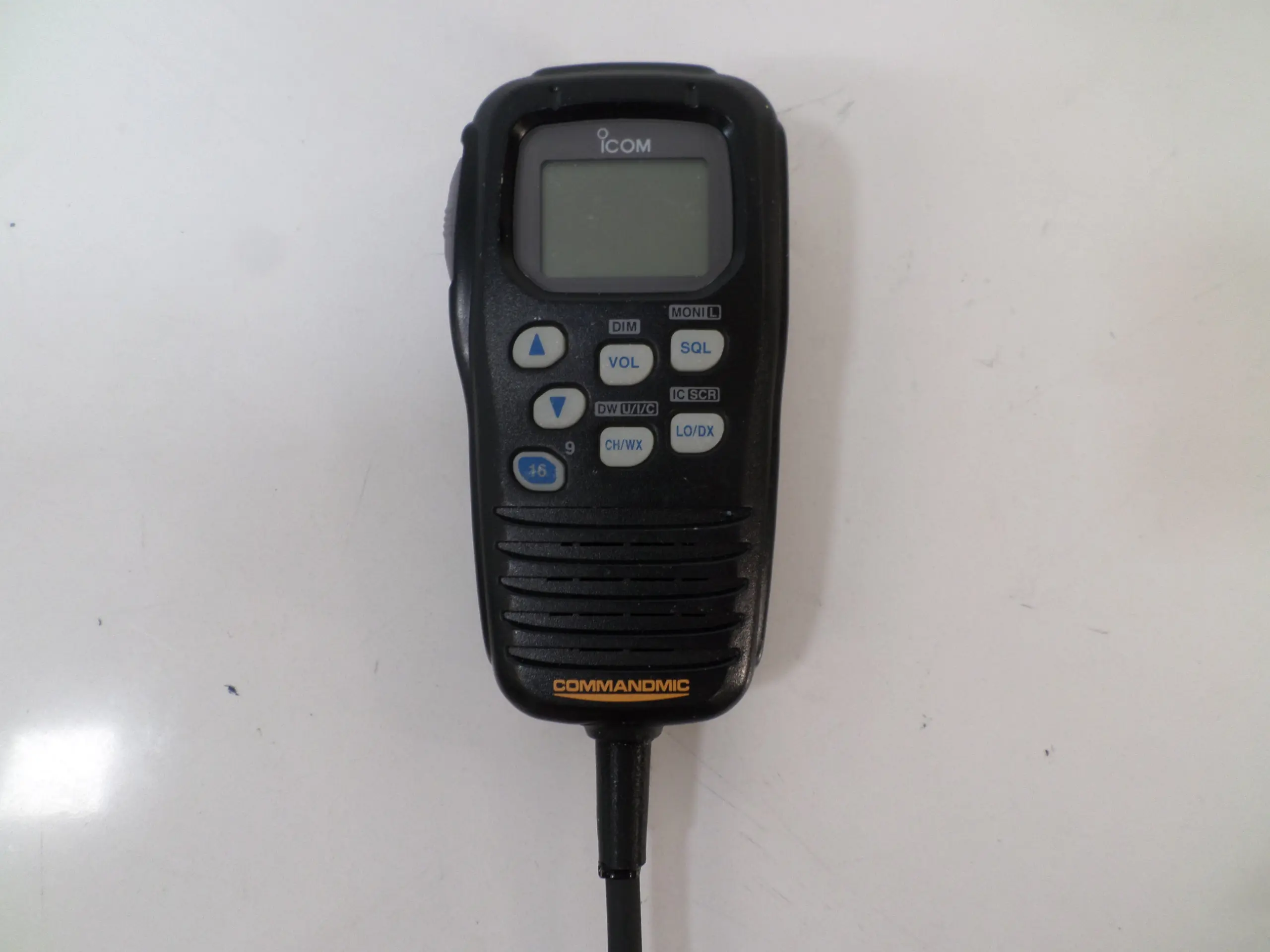 ICOM HM-127B Commandmic I Remote Second Station Handset for M602, M504 ...