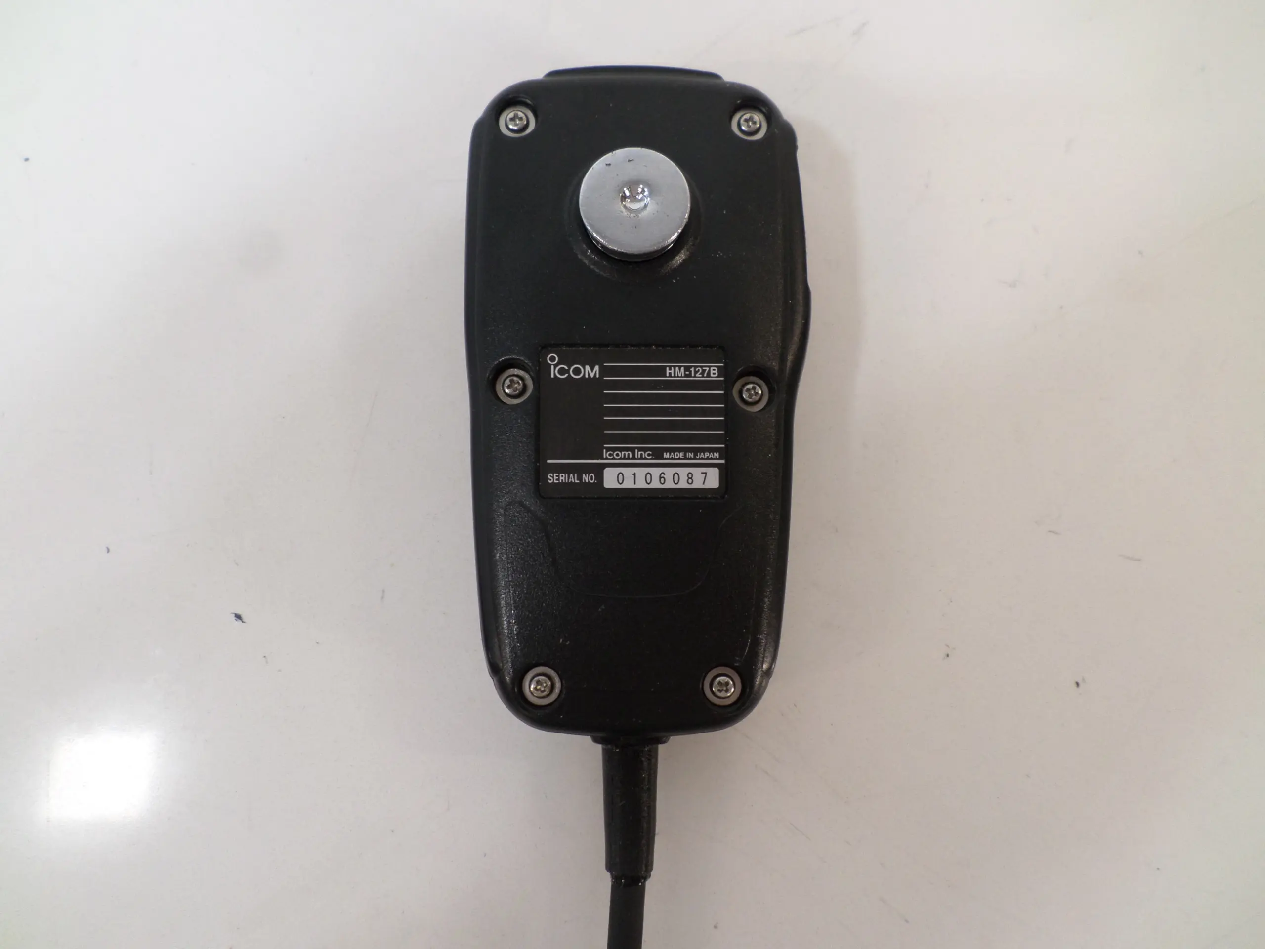 ICOM HM-127B Commandmic I Remote Second Station Handset for M602, M504 ...