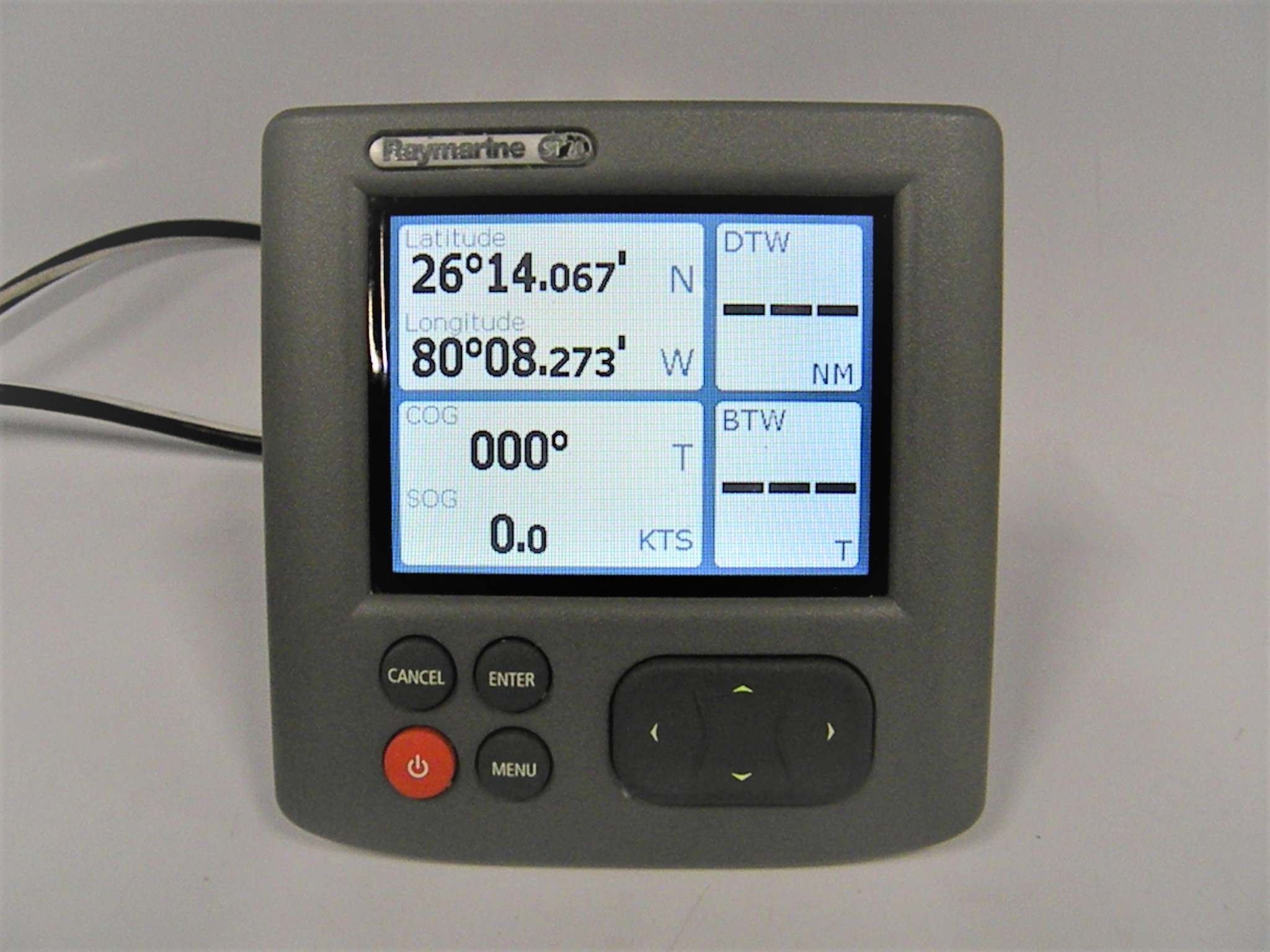 Raymarine ST70 Multifunction Instrument w/Accessories -E22105- Fully ...