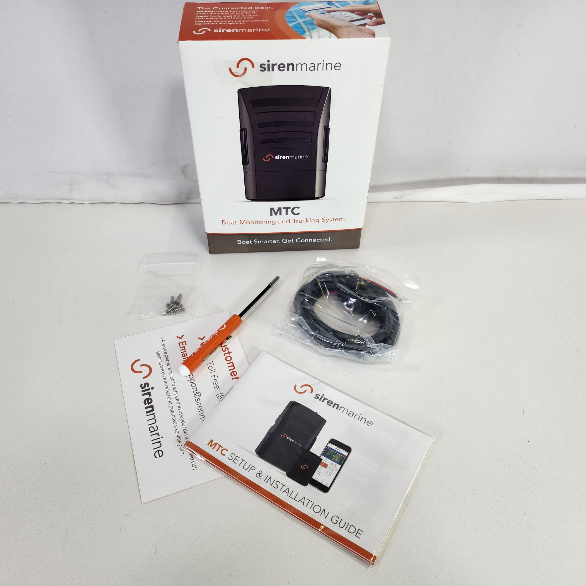 Siren Marine SM-MTC-P MTC Boat Monitoring Tracking & Control Device ...