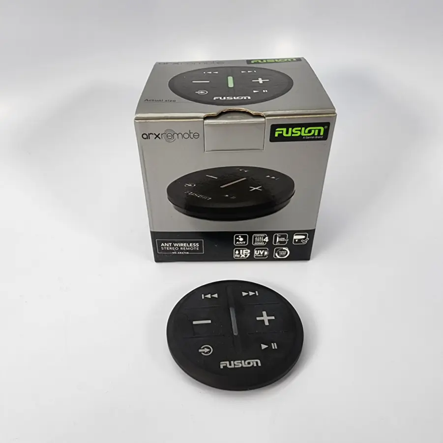 Fusion MS-ARX70B Wireless Marine Stereo Remote IPX7 - Black - New Open ...