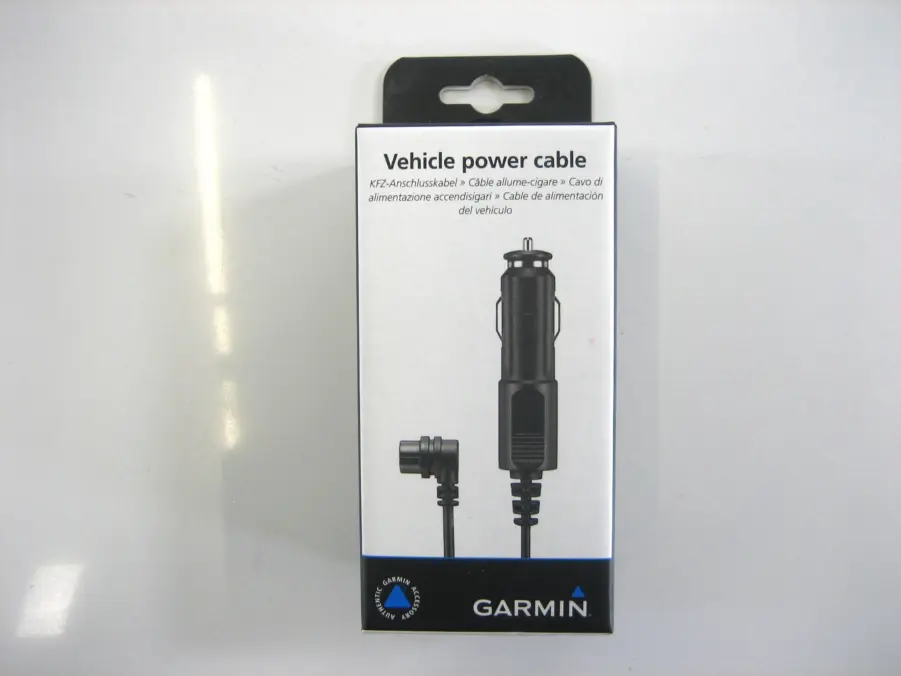 Garmin-Vehicle Power Cable/New Open Box - Max Marine Electronics