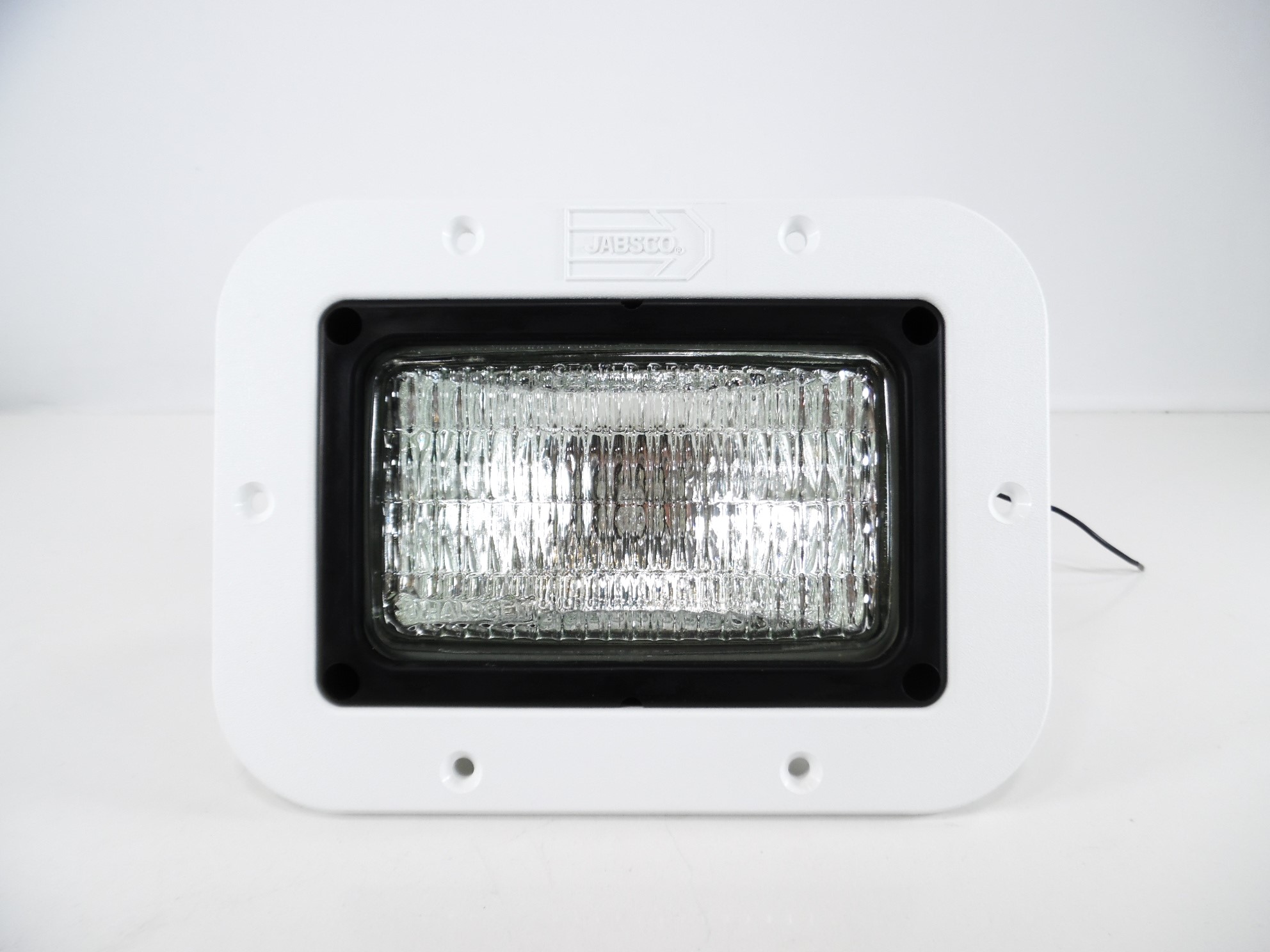 Jabsco 45960-0001 White Flush-Mount Flood Light~Great Condition *Tested ...