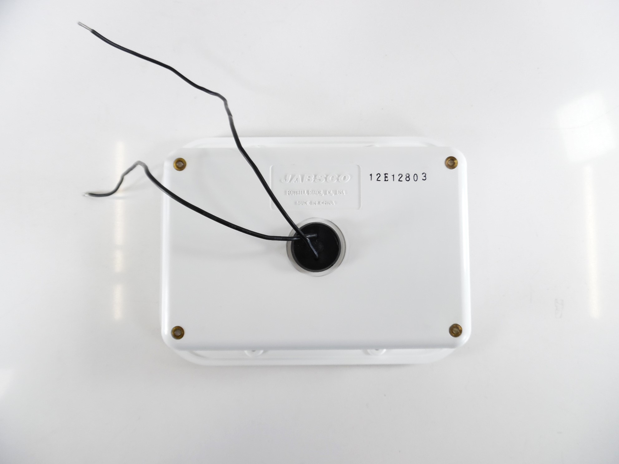 Jabsco 45960-0001 White Flush-Mount Flood Light~Great Condition *Tested ...