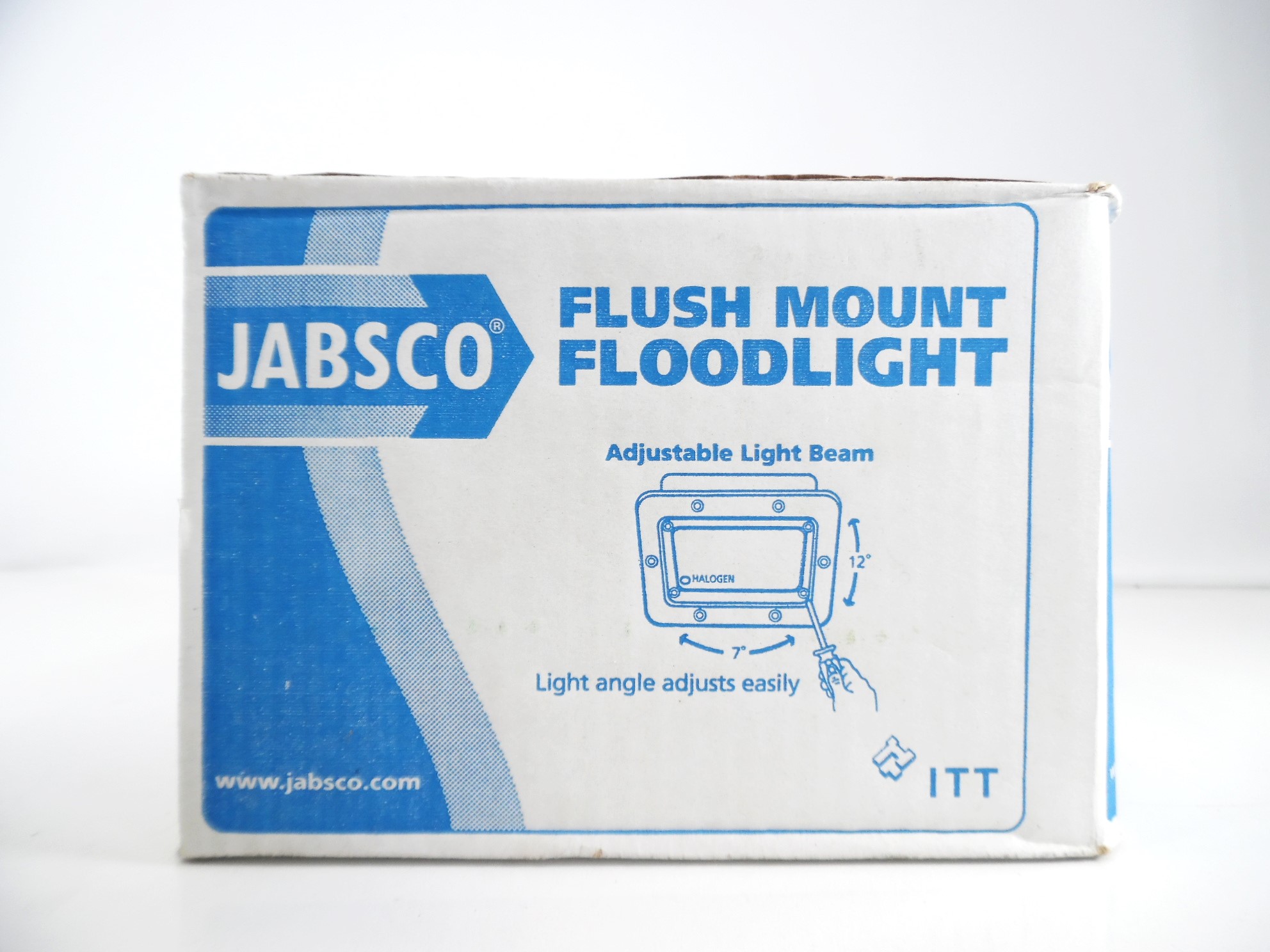 Jabsco 45960-0001 White Flush-Mount Flood Light~Great Condition *Tested ...