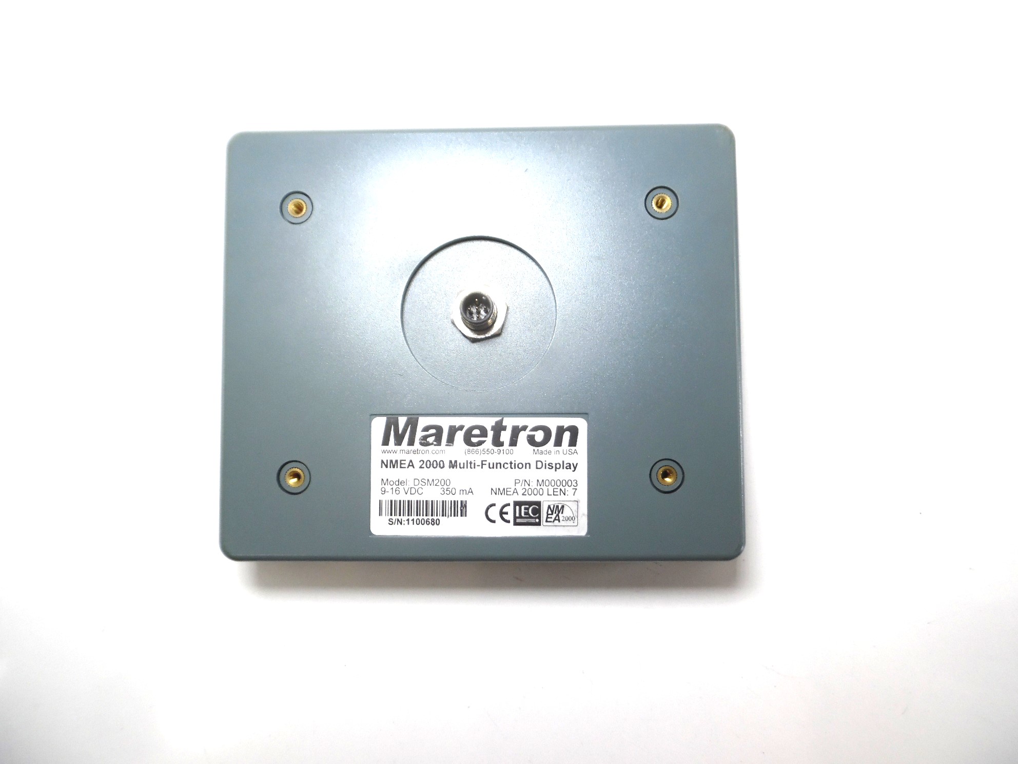 Maretron/DSM200-NMEA2000 Multi-Function Graphic Display/TESTED GOOD ...