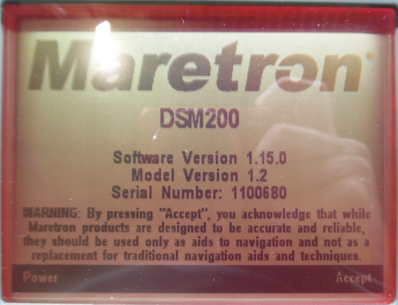 Maretron/DSM200-NMEA2000 Multi-Function Graphic Display/TESTED GOOD ...