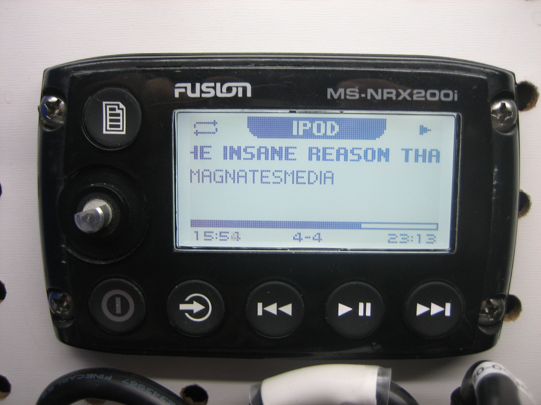 Fusion MS-BB300 Black Box Marine Stereo-AM/FM Radio-Bluetooth - Max ...