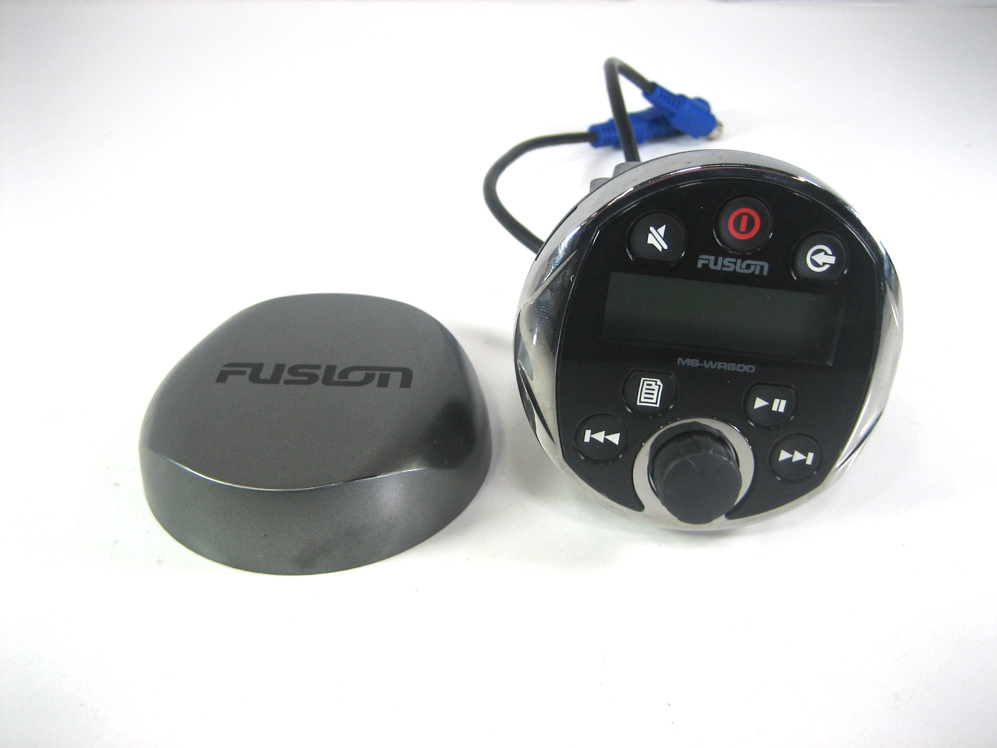Fusion MS-WR600 Wired Marine Remote Control Unit w/ Dust Cover - Tested ...