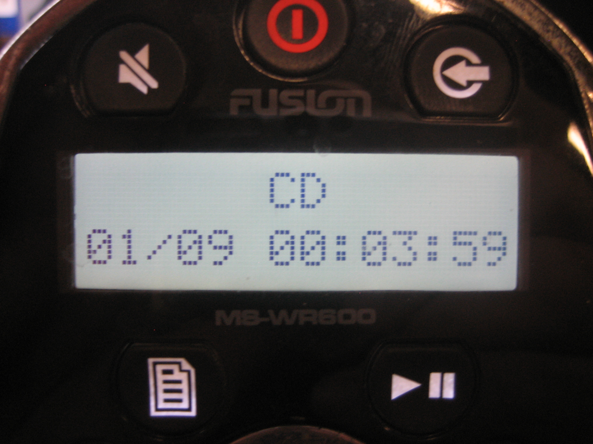 Fusion/MS-WR600/Wired Marine Remote Control Unit - Max Marine Electronics