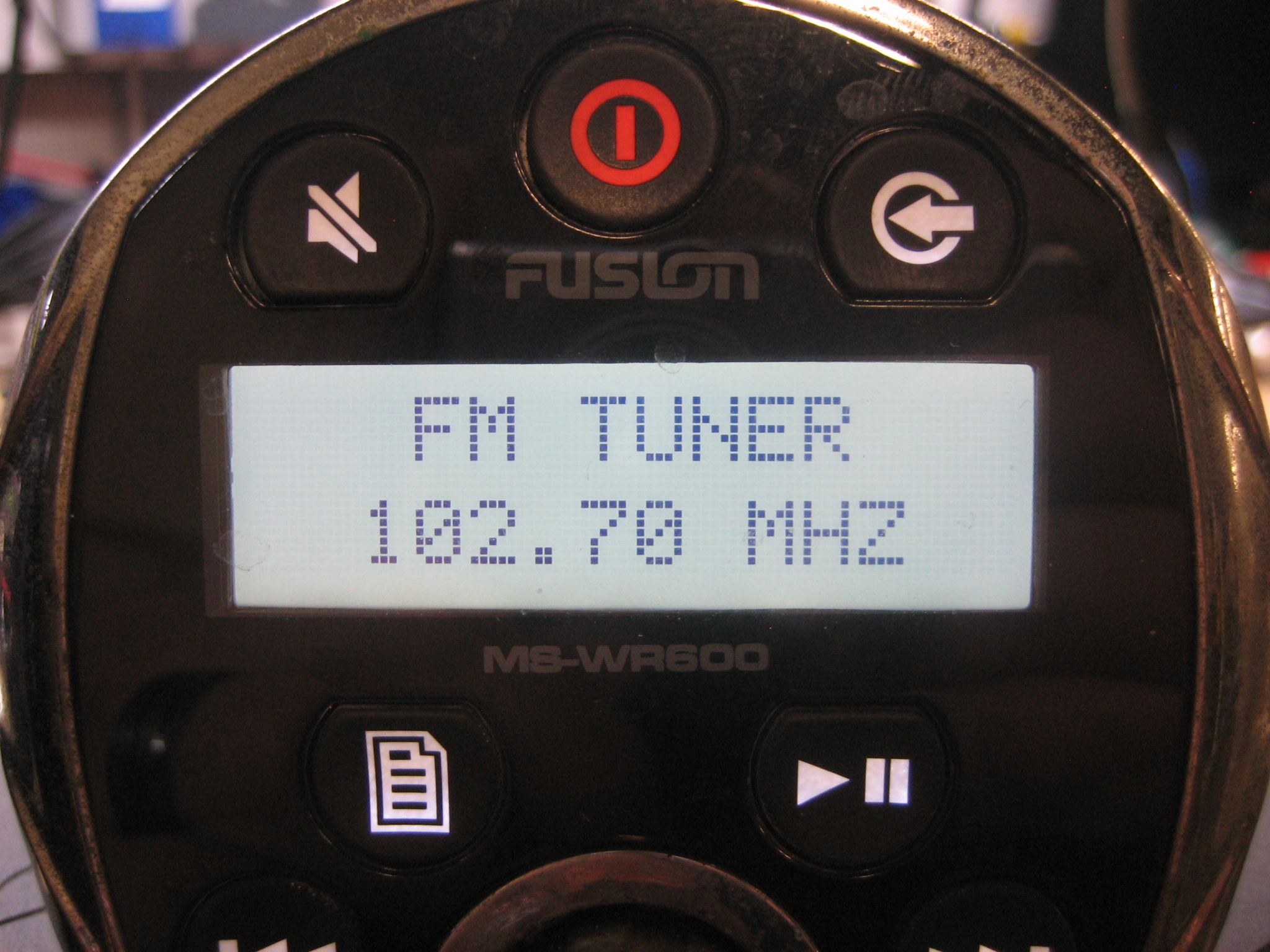 Fusion/MS-WR600/Wired Marine Remote Control Unit - Max Marine Electronics