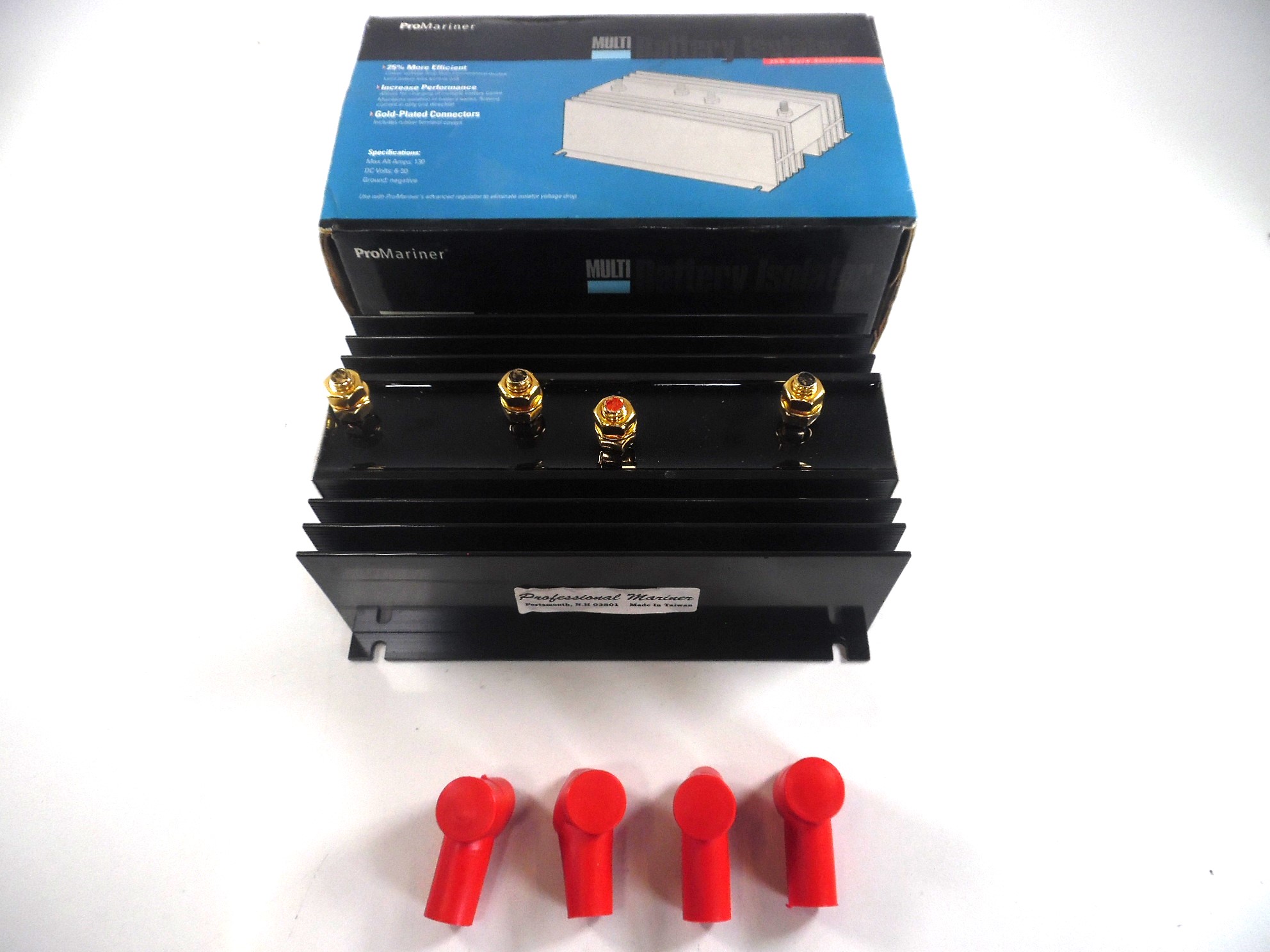 ProMariner Multi Battery Isolator 1-130-3 - Max Marine Electronics