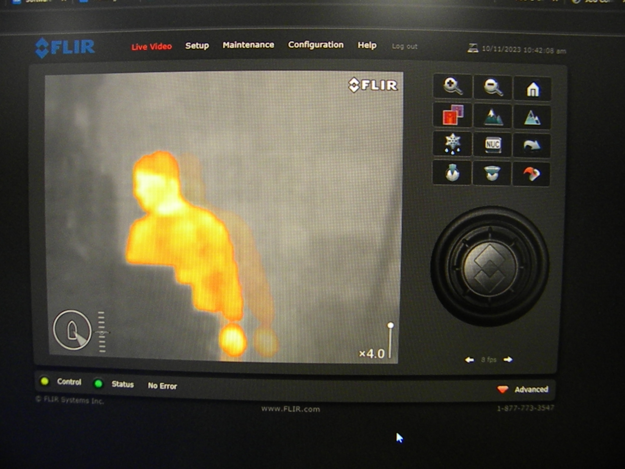 FLIR M-232 Compact PAN/TILT Thermal Imaging Camera System *NEW-OPEN BOX ...